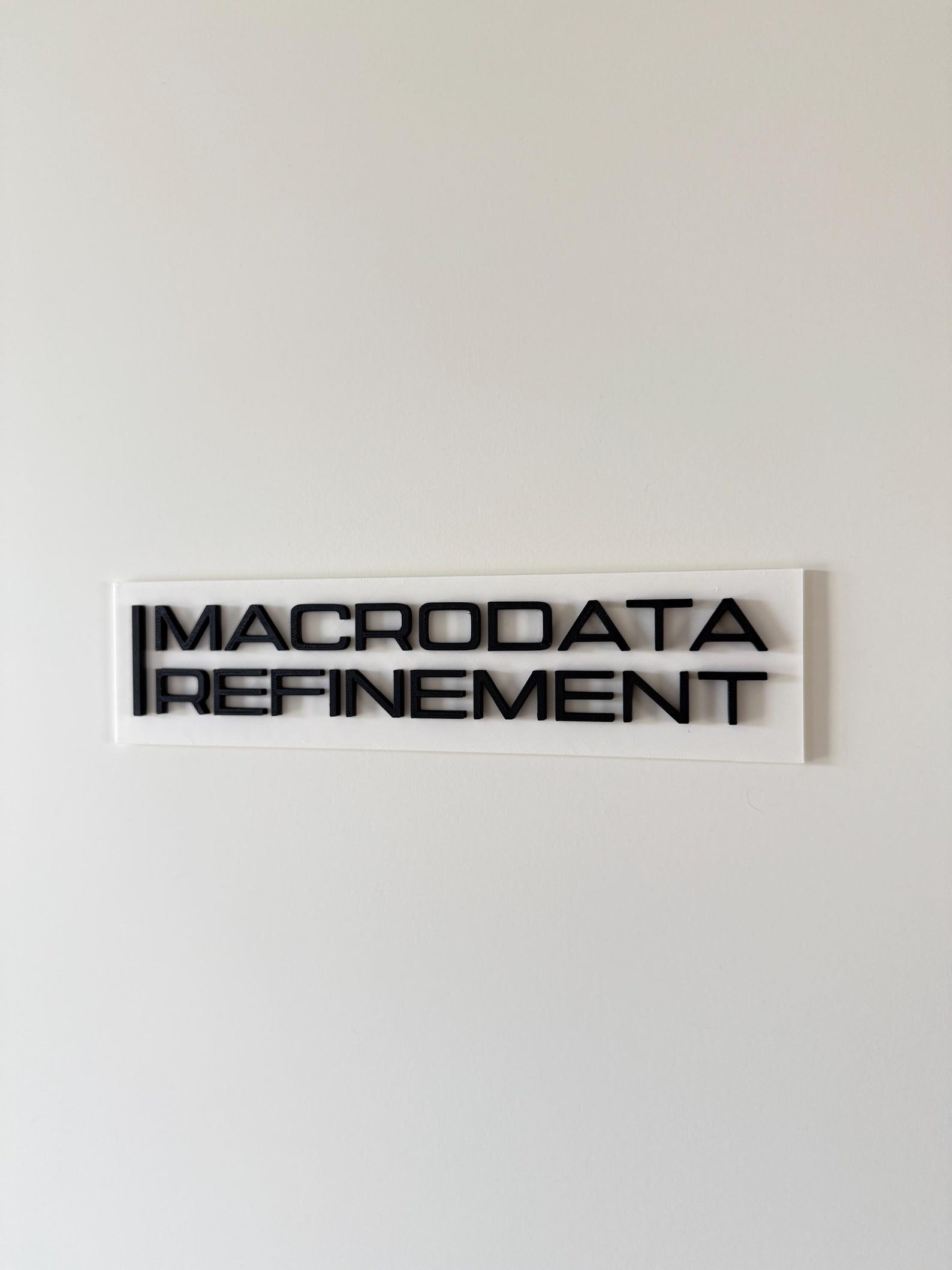 Macrodata Refinement Sign Severance – MDR Lumon Office Decor, TV Show ...