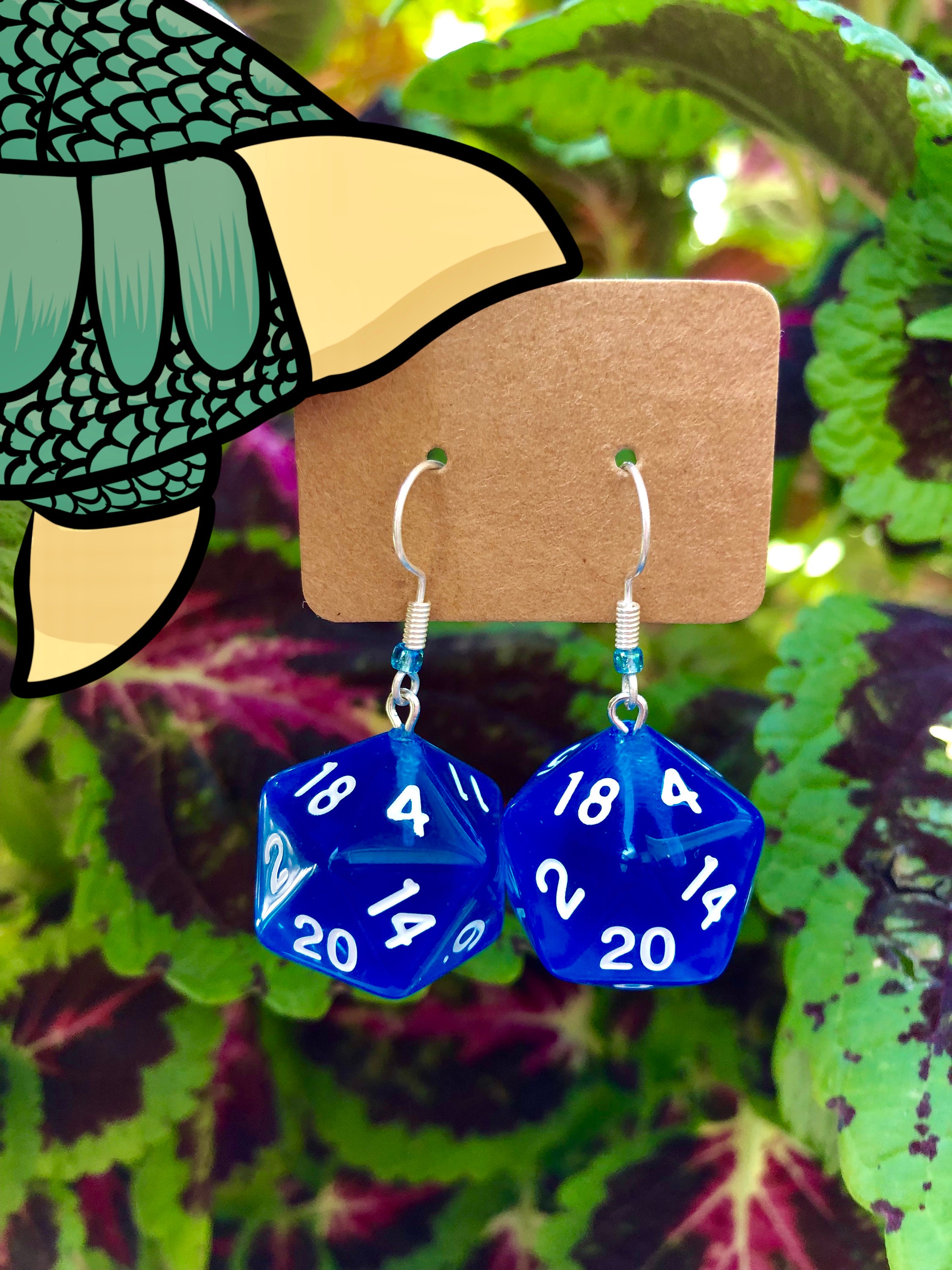 D20 Danglies rock Candy Edition - Etsy
