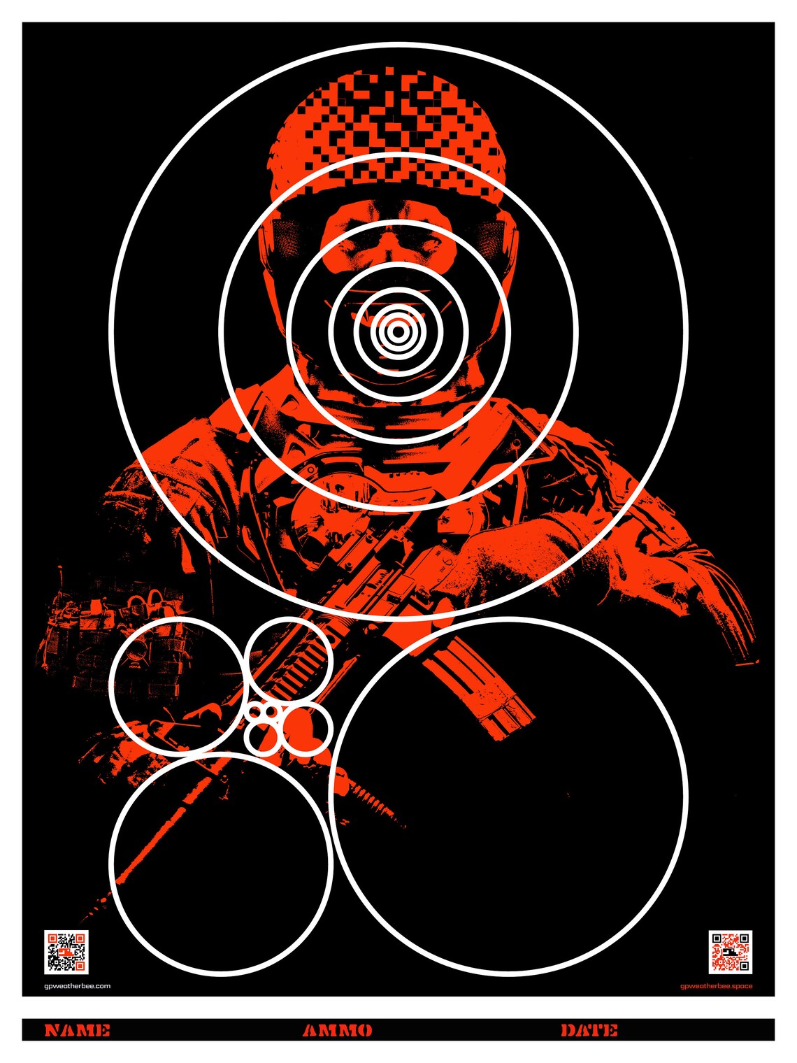 Space Commando Target Poster - Etsy