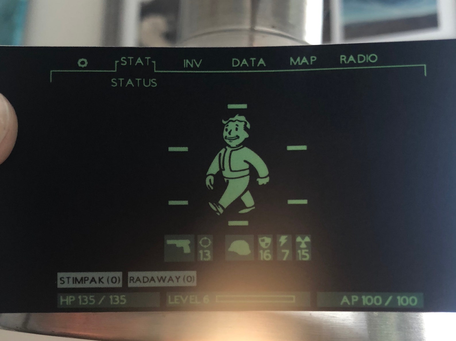 Fallout 4 Sticker Pip-Boy Screen Custom Sizes Colors and | Etsy