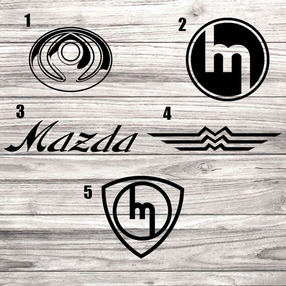 Vintage Mazda Logos Miata Rx7 Mazdaspeed JDM Vinyl Vehicle/ | Etsy