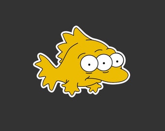 Blinky Fish Simpsons | Etsy