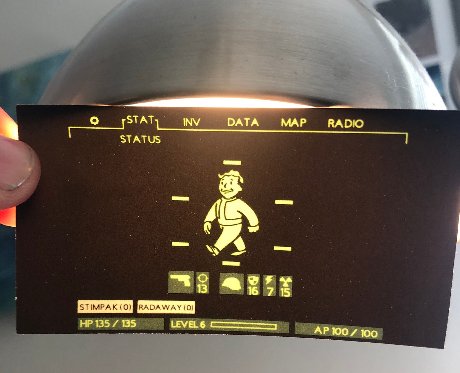 Fallout 4 Sticker Pip-Boy Screen Custom Sizes Colors and | Etsy