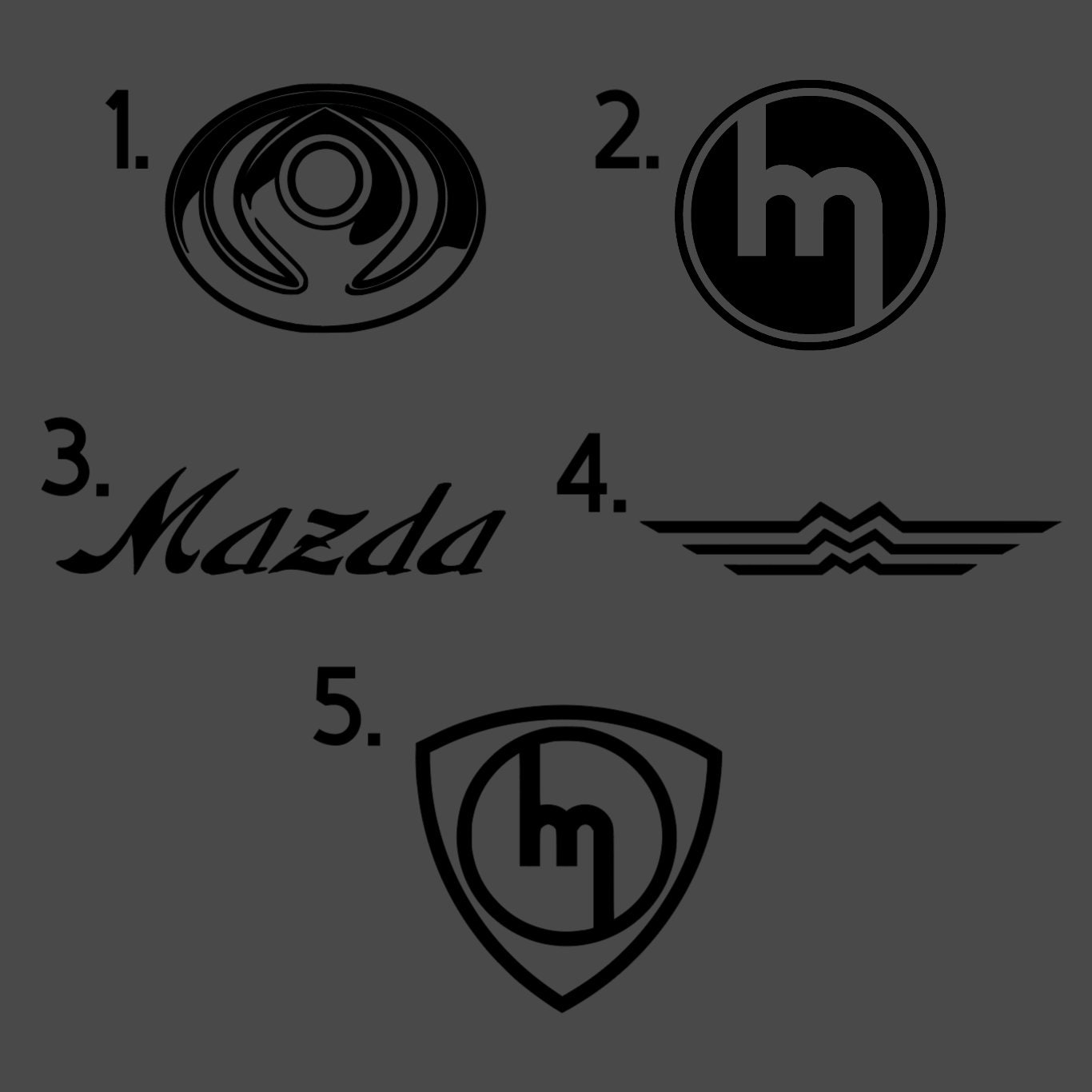 Vintage Mazda Logos Miata Rx7 Mazdaspeed JDM Vinyl Vehicle/ - Etsy