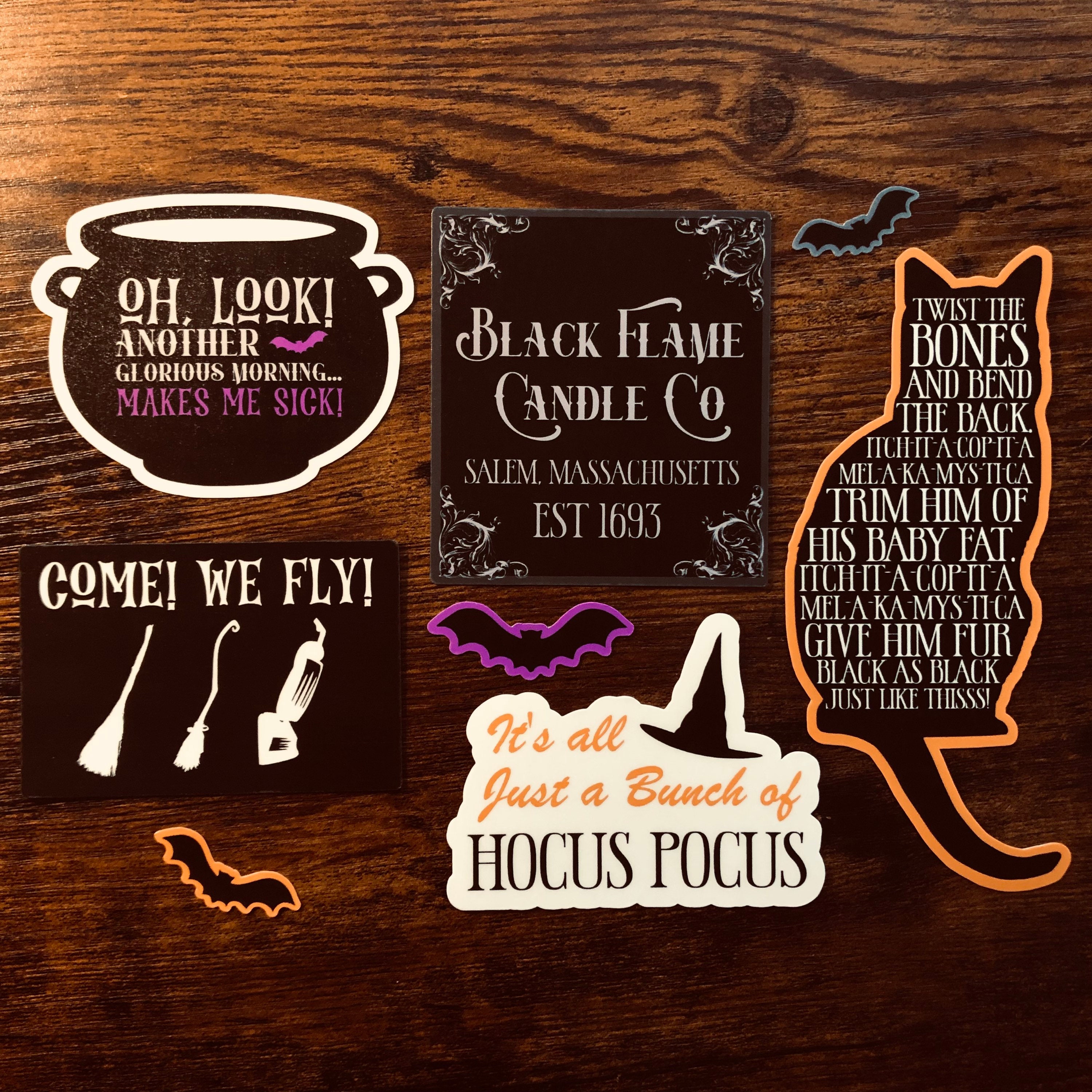 Unofficial Hocus Pocus Halloween Colored Laptop/ Vehicle Decal - Etsy