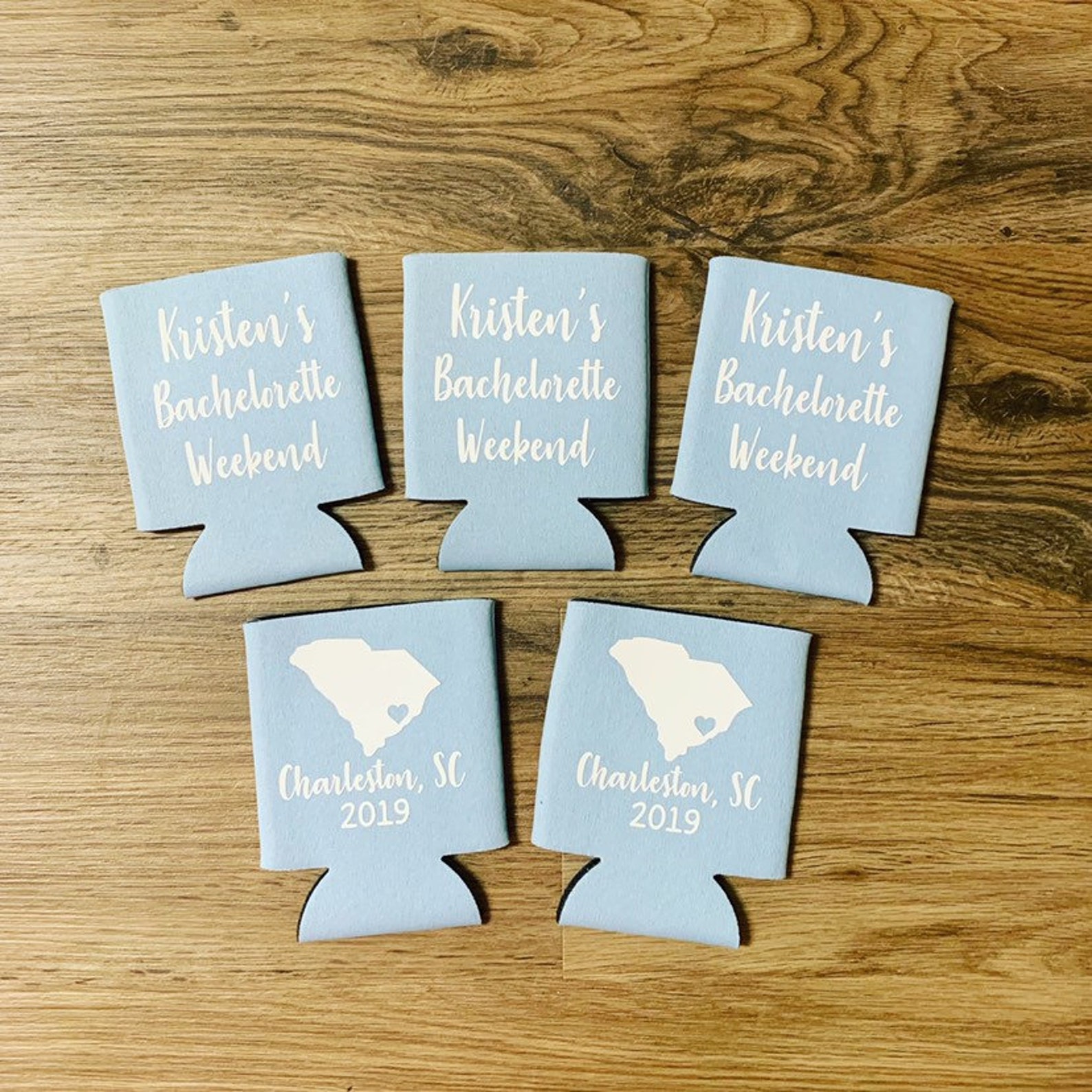 Personalized Can Coolers // Custom Drink Huggers // Any - Etsy