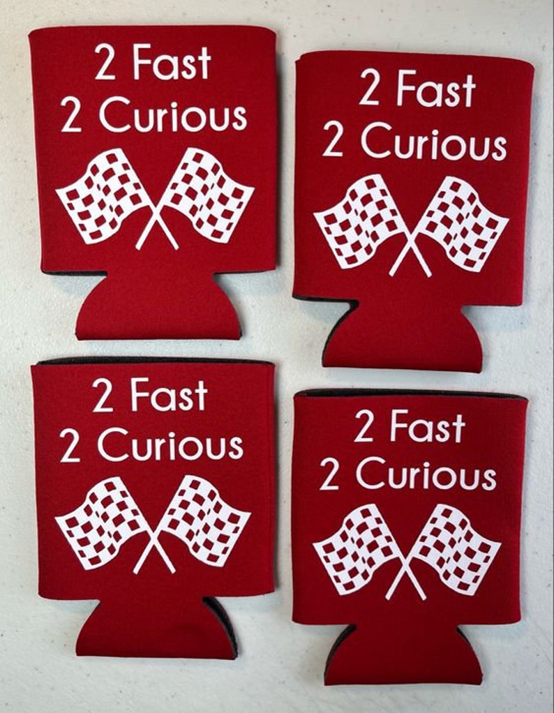 Custom Personalized Drink Can Coolers // Birthday Party // - Etsy