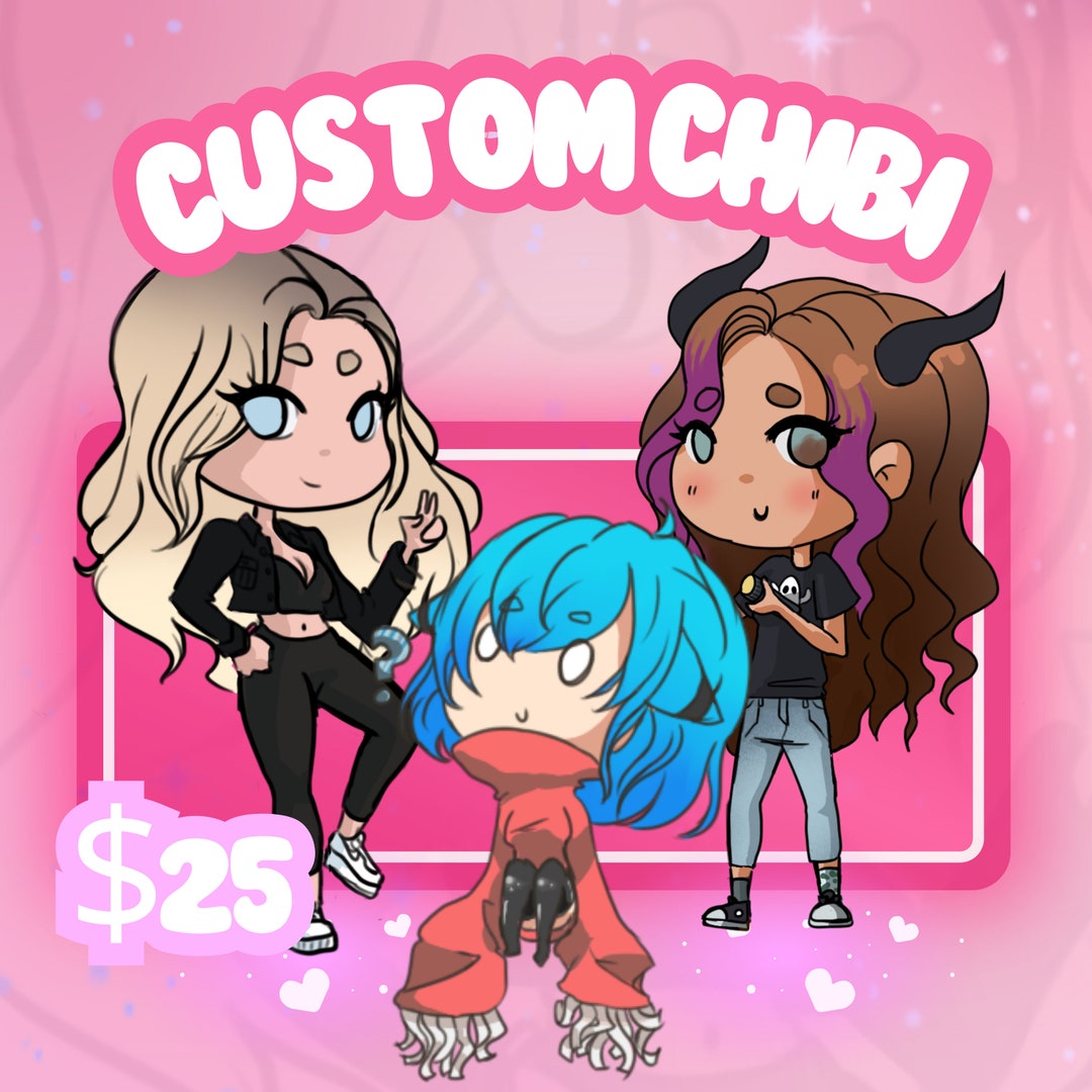 Custom Chibi Commission | Chibi Icon Commission | Chibi Couple ...