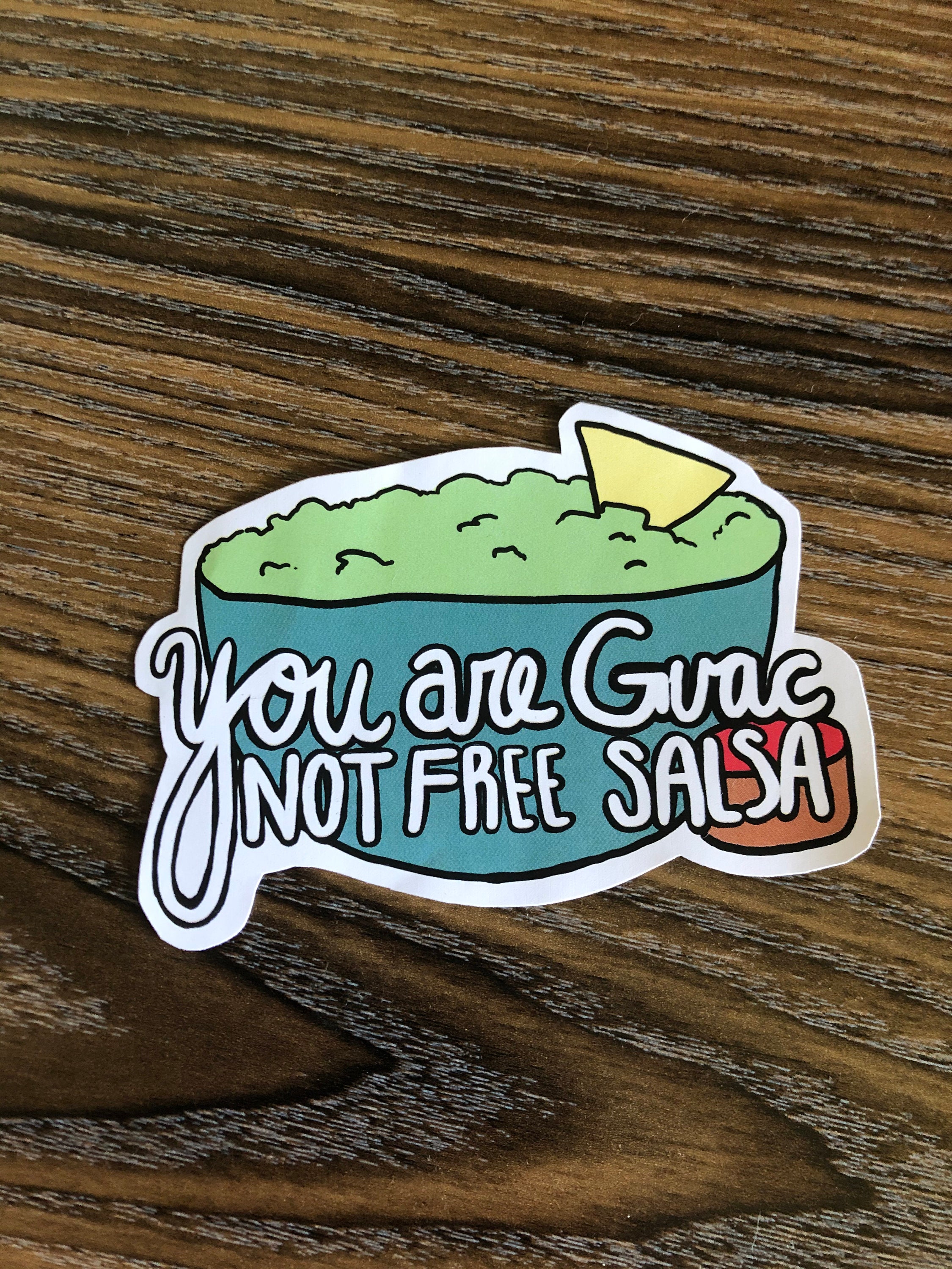 You are Guac vinyl Sticker | Etsy