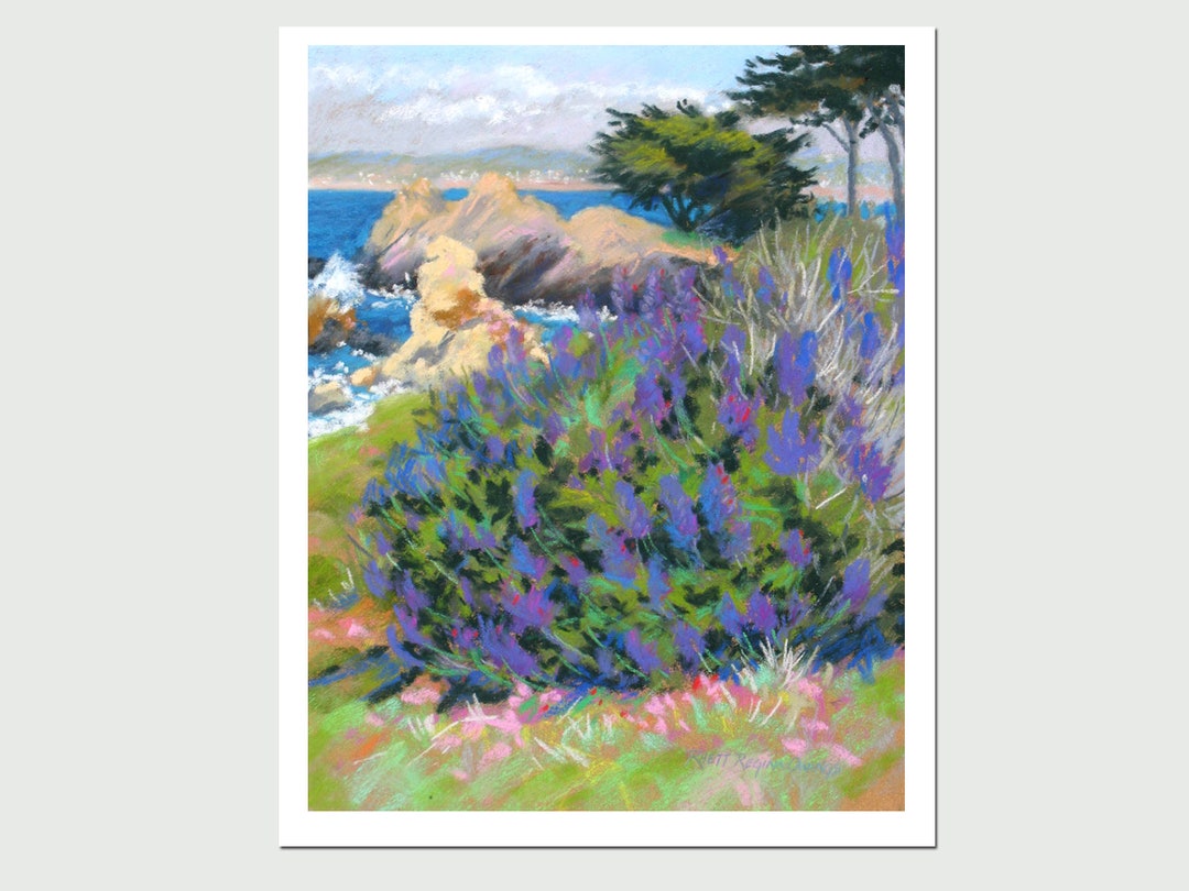 8x10 PRINT "spring Color in Pacific Grove", by Rhett Regina Owings ...