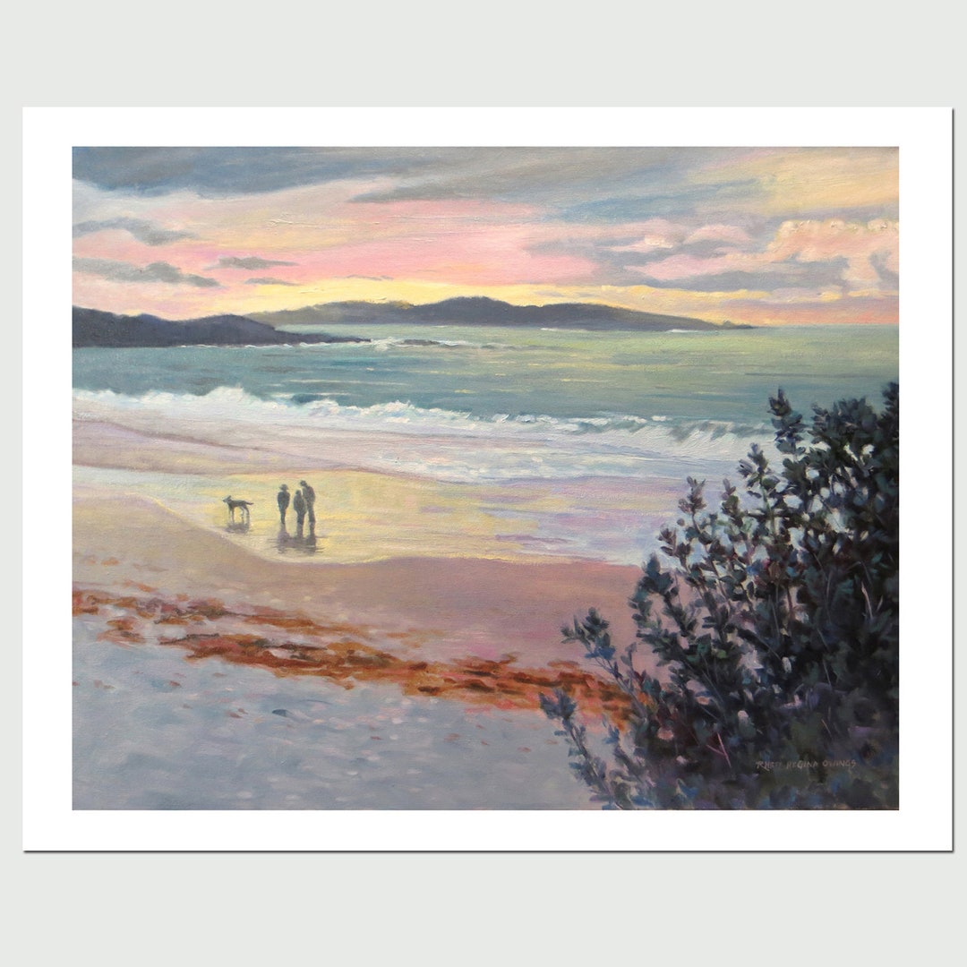 8x10 PRINT close of the Day by Rhett R Owings, From an Original Oil ...