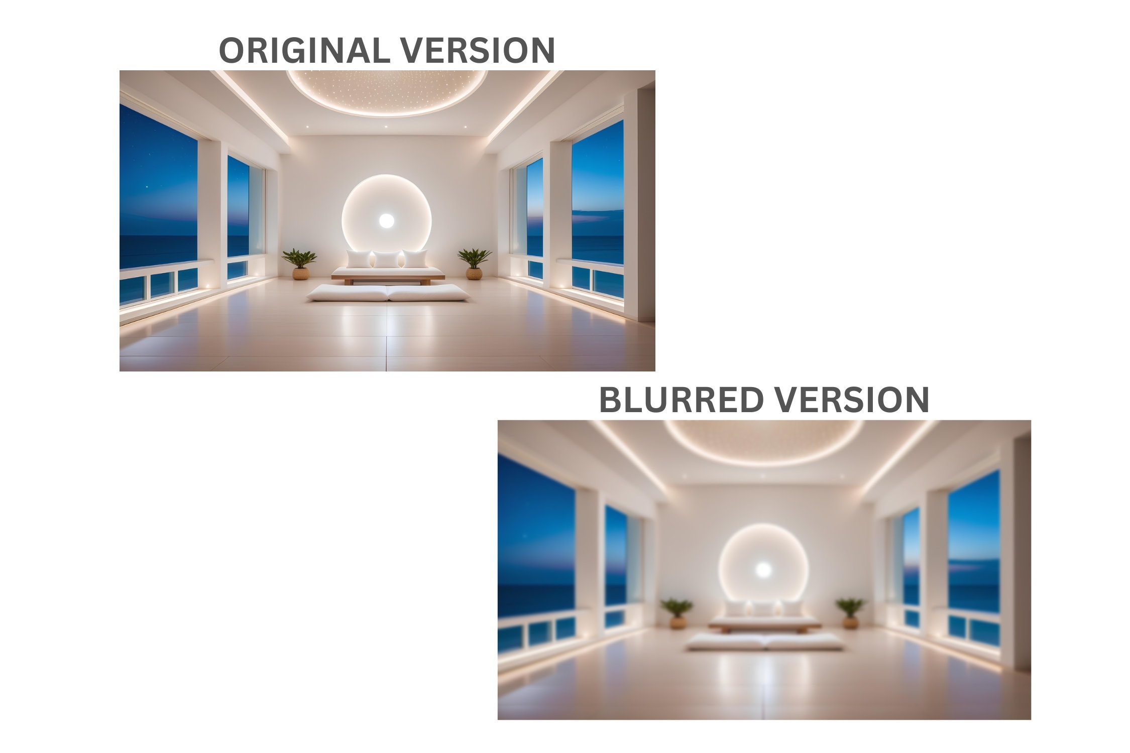 Luxury Zen Virtual Zoom Background 10 - Etsy