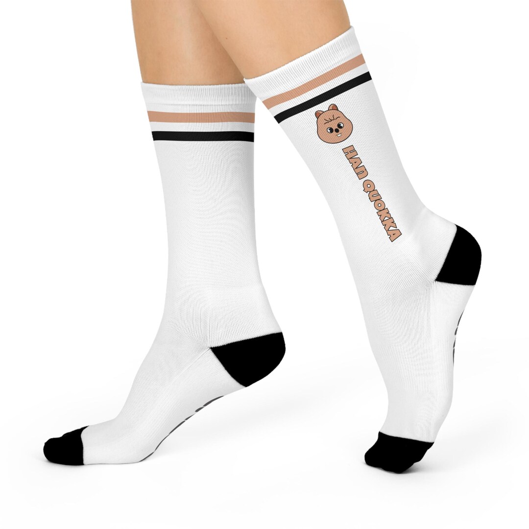 HANQUOKKA SKZOO Socks Striped - Straykids Han Edition, Comfortable Kpop ...