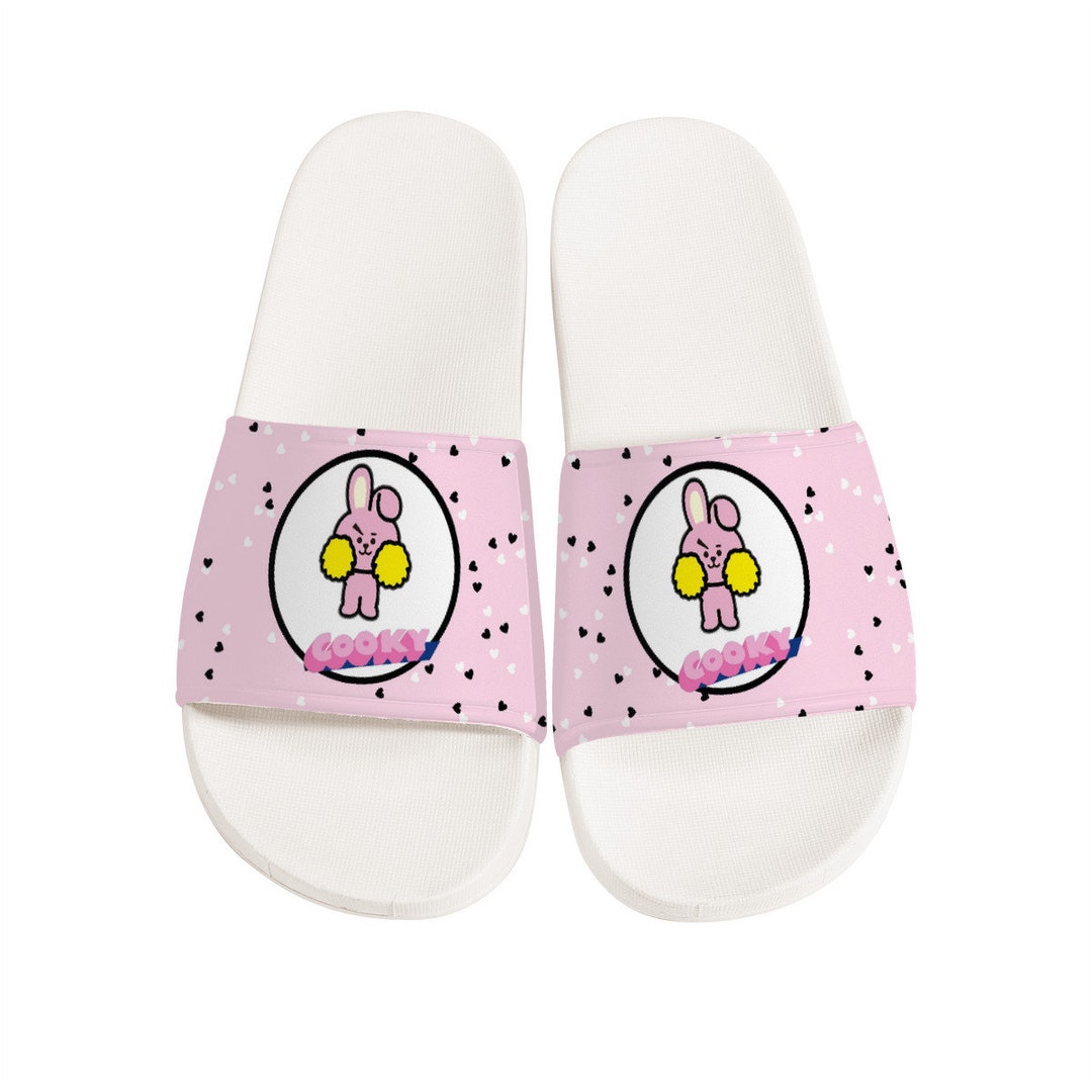 Cooky Slides - BTS JUNGKOOK Sandals - Etsy