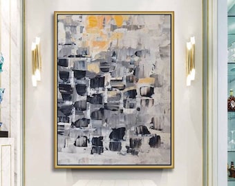 Hand Painted Canvas Paintings Extra Large Painting Textured - Etsy