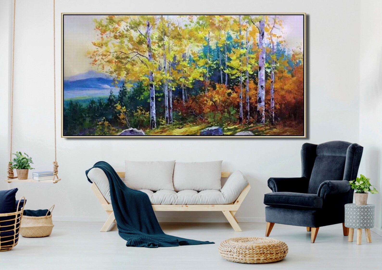 Extra Large Painting Hand Painted Canvas Paintings Textured - Etsy