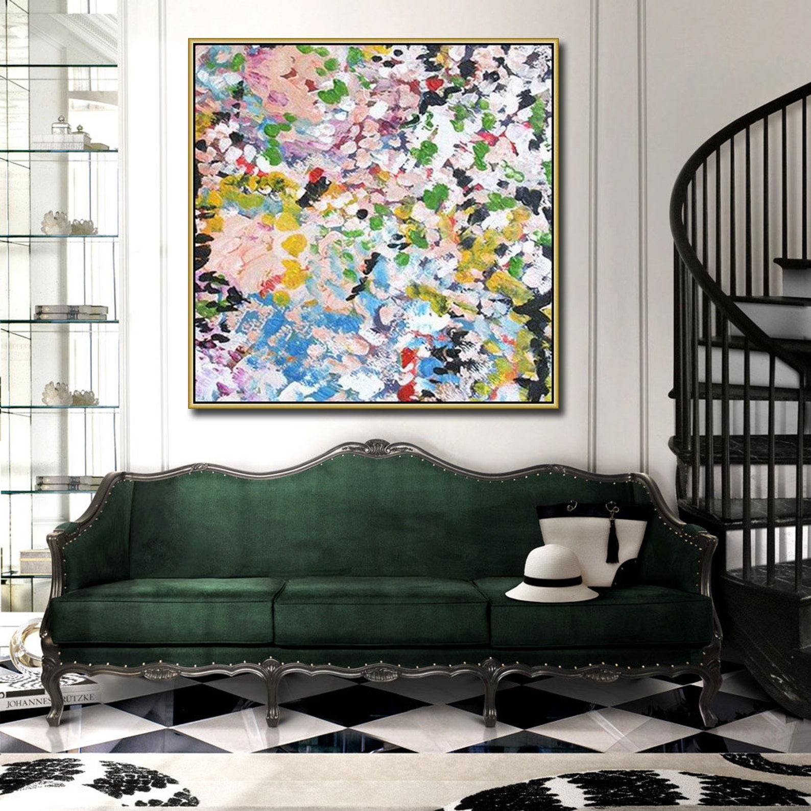Large Abstract Painting Modern Abstract Art Original - Etsy