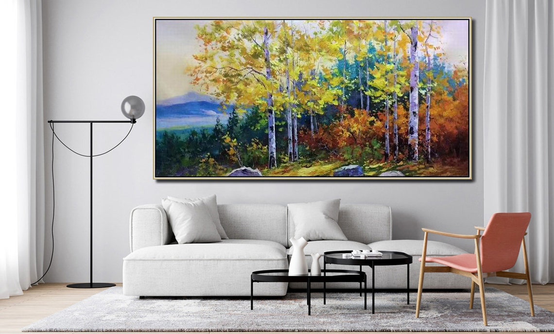 Extra Large Painting, Hand Painted Canvas Paintings, Textured painting ...