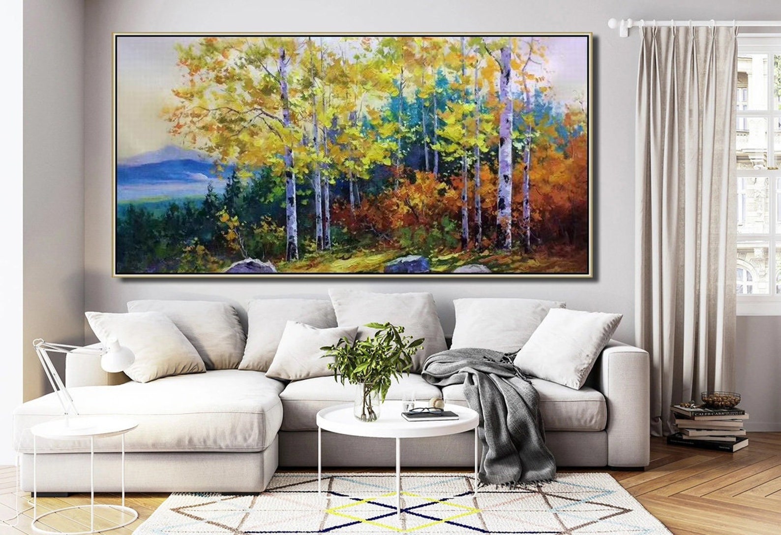 Extra Large Painting, Hand Painted Canvas Paintings, Textured painting ...