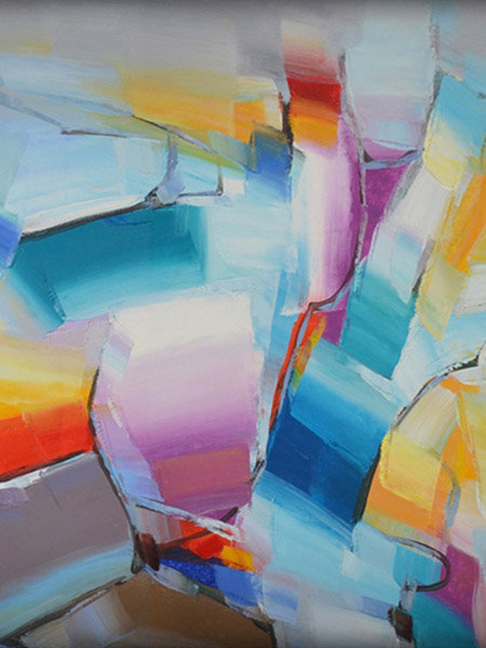 Abstract Painting, Large Modern Abstract Art, Hand Painted Canvas ...