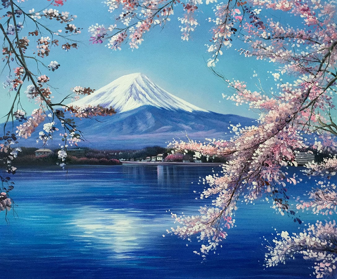 Custom Landscape Painting, Hand Painted Landscape Oil Painting ...