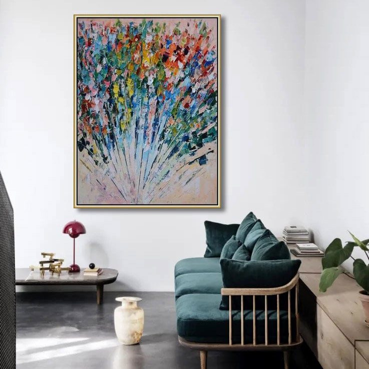 Extra Large Painting, Original Painting, Hand Painted Canvas Paintings ...