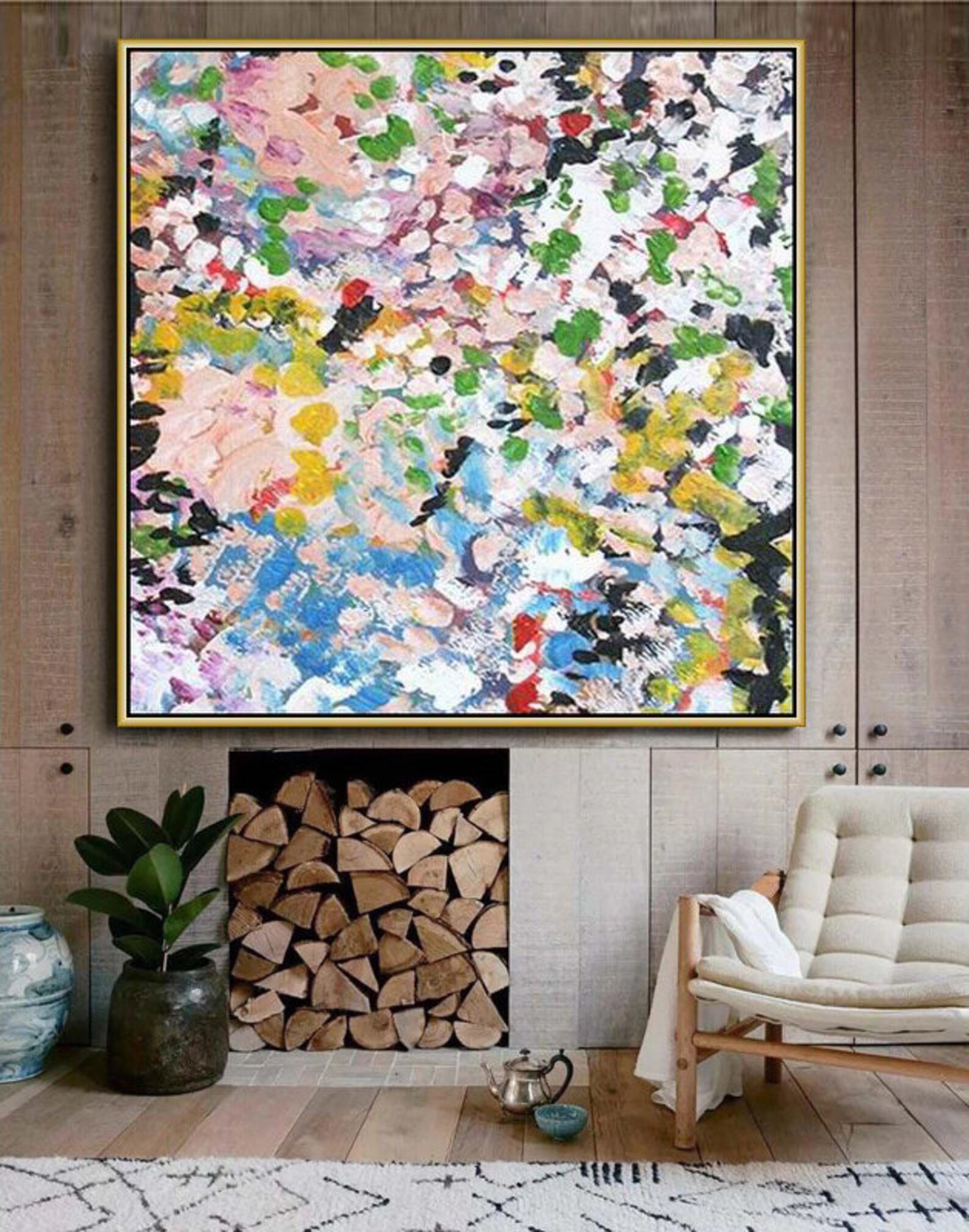 Large Abstract Painting Modern Abstract Art Original - Etsy