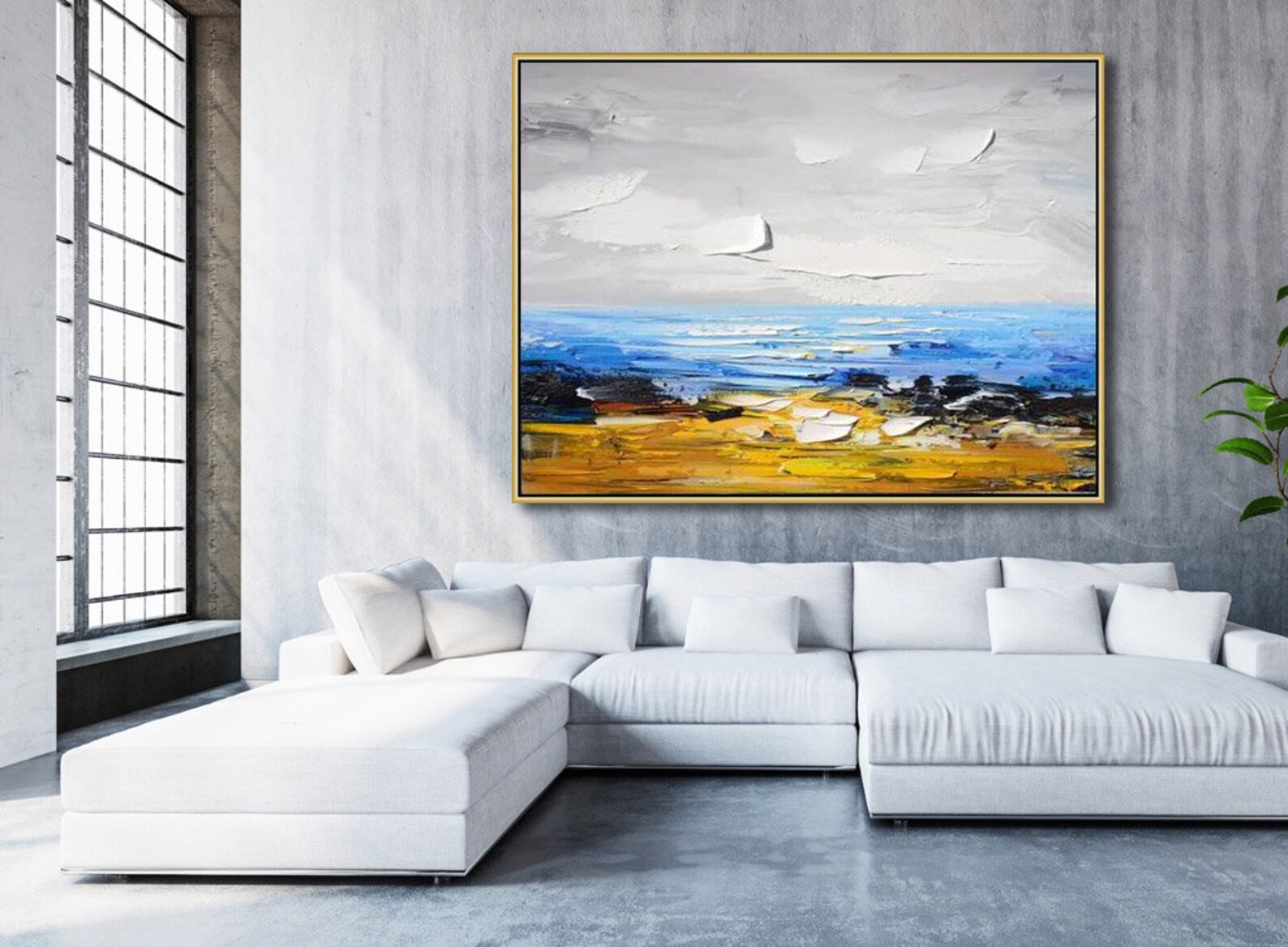 Abstract Painting Hand Painted Canvas Paintings Textured | Etsy