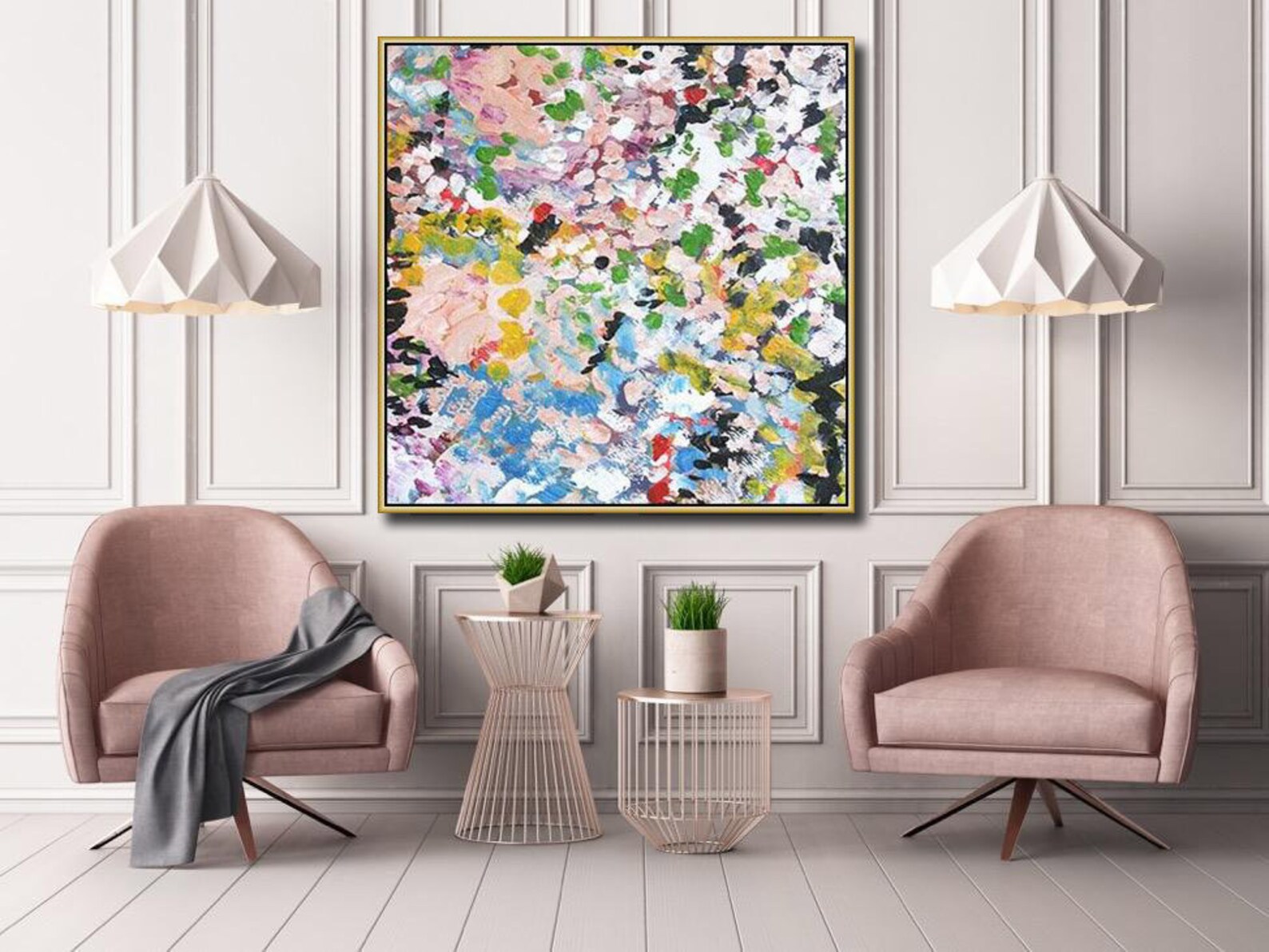 Large Abstract Painting Modern Abstract Art Original - Etsy