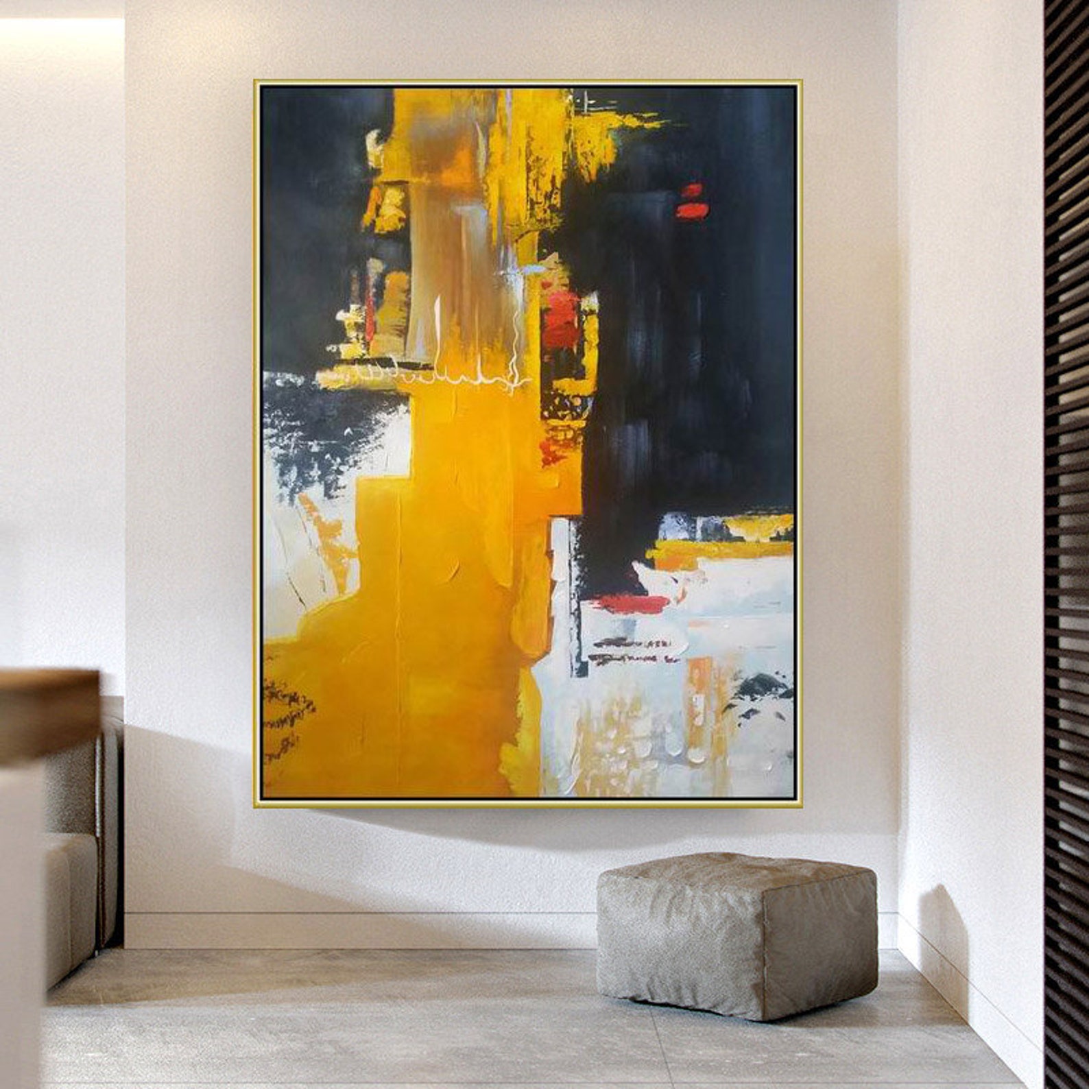 Extra Large Painting, Original Painting, Hand Painted Canvas Paintings ...