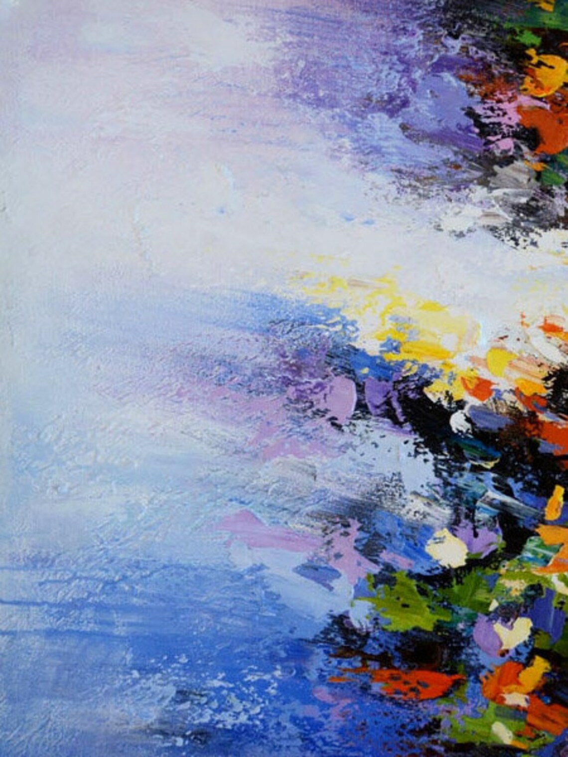 Texturedpainting Extra Large Painting Abstract Painting | Etsy