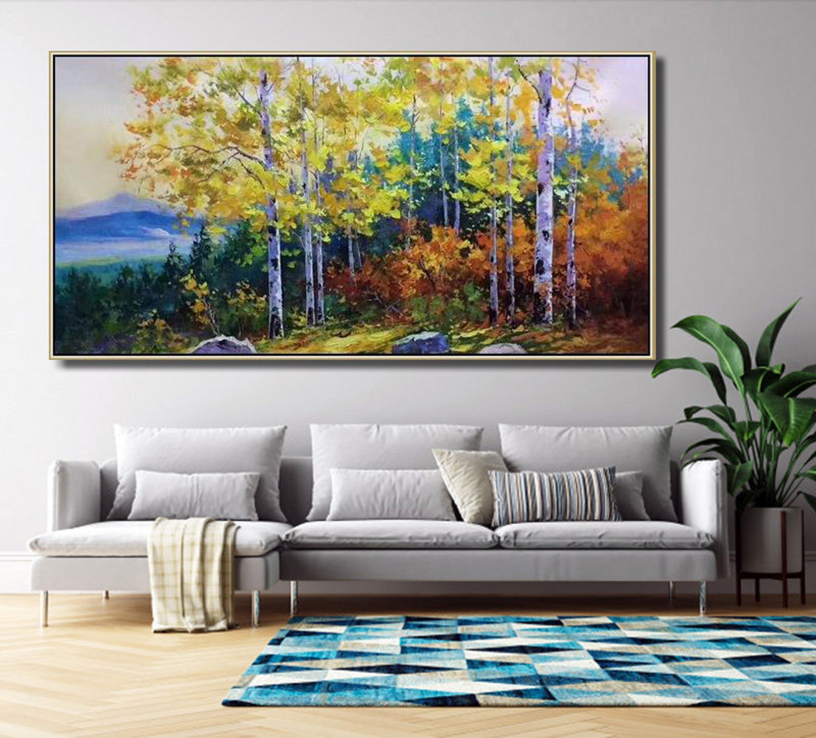 Extra Large Painting, Hand Painted Canvas Paintings, Textured painting ...