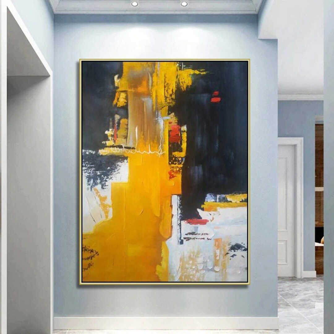 Extra Large Painting, Original Painting, Hand Painted Canvas Paintings ...