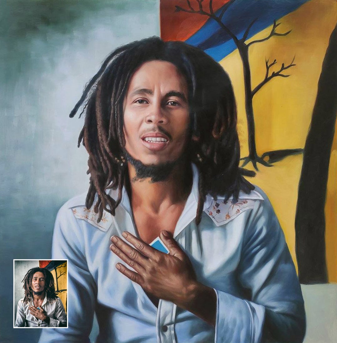 Custom Oil Portrait, Hand Painted Oil Painting on Canvas, Personalized ...