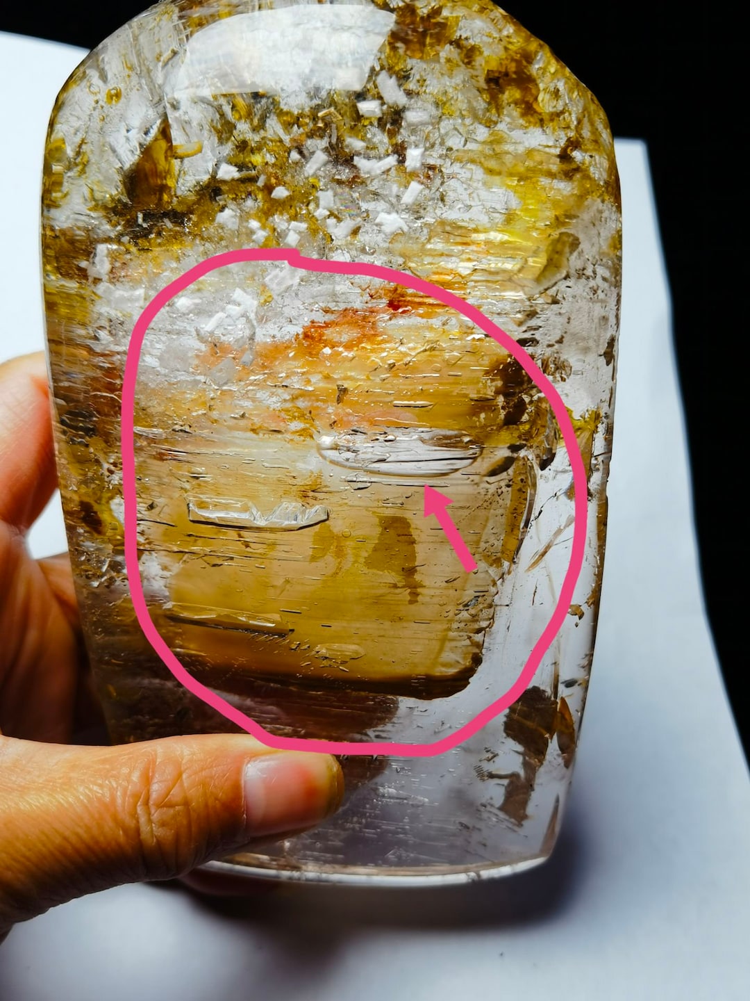 Rarest Collection Free Mobile Enhydro Crystal Quartz With 1 Easily ...