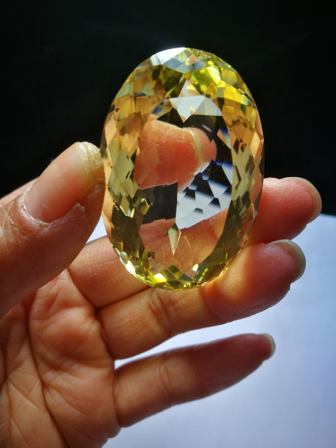 Clear Yellow Citrine Crystal Quartz 124 Sided Disintegrator - Etsy