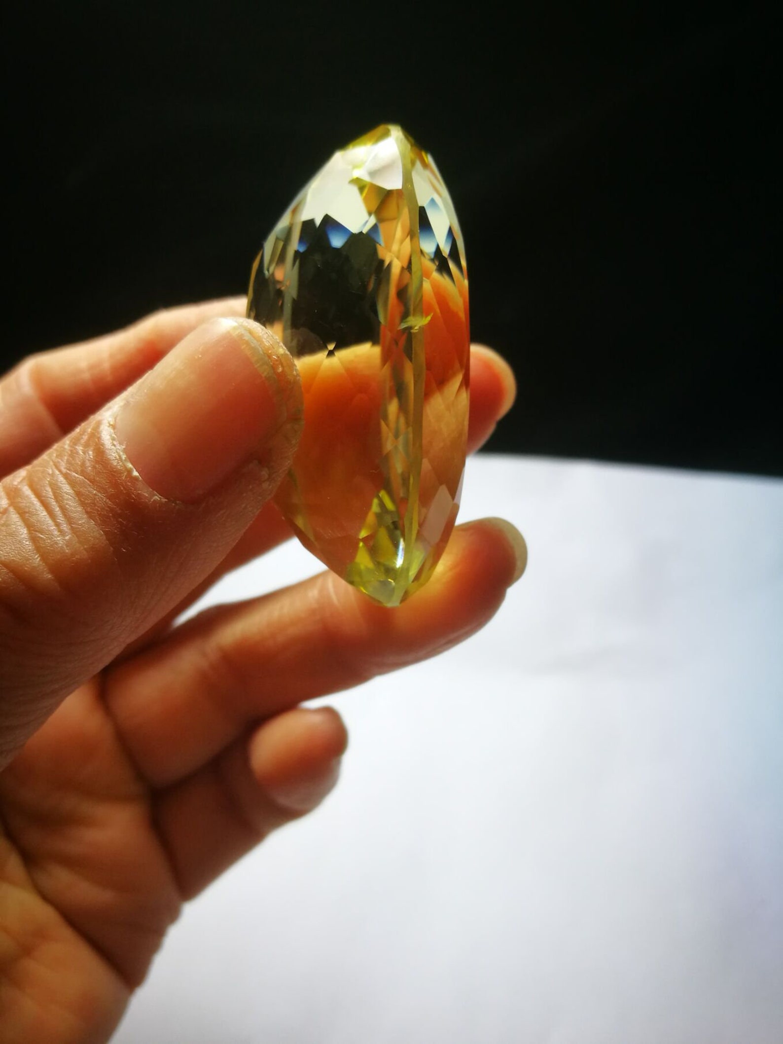 Clear Yellow Citrine Crystal Quartz 124 Sided Disintegrator - Etsy