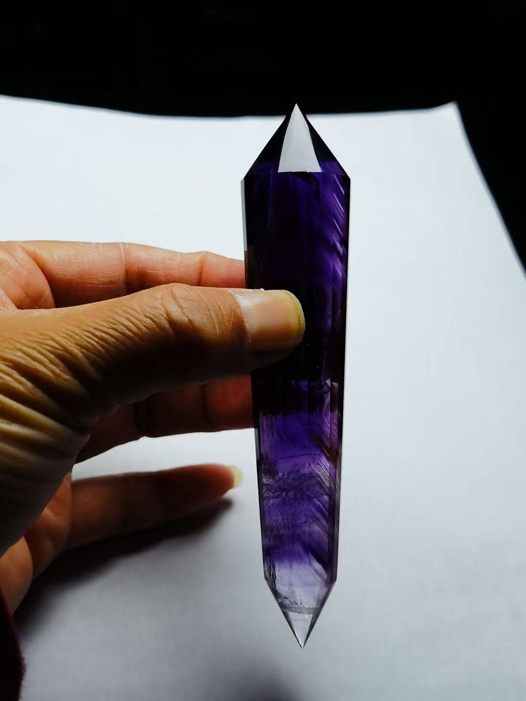 Bolivia Rainbow Ametrine Amethyst Crystal Quartz 24 Sided Faceted Vogel ...