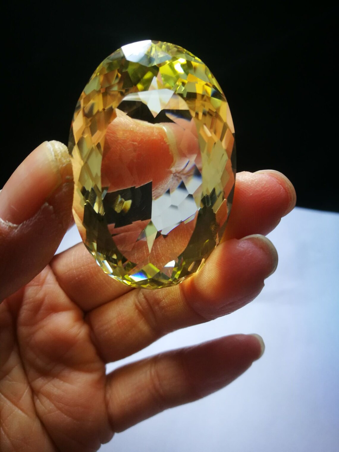 Clear Yellow Citrine Crystal Quartz 124 Sided Disintegrator - Etsy