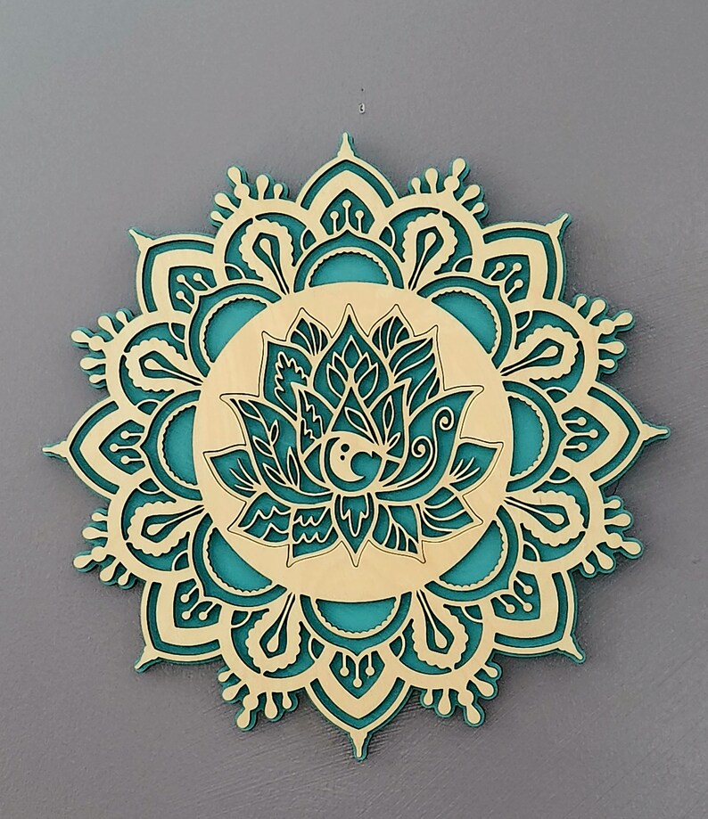 Mandala Wall Hanging Unique Farmhouse French Country Yoga Room Decor ...