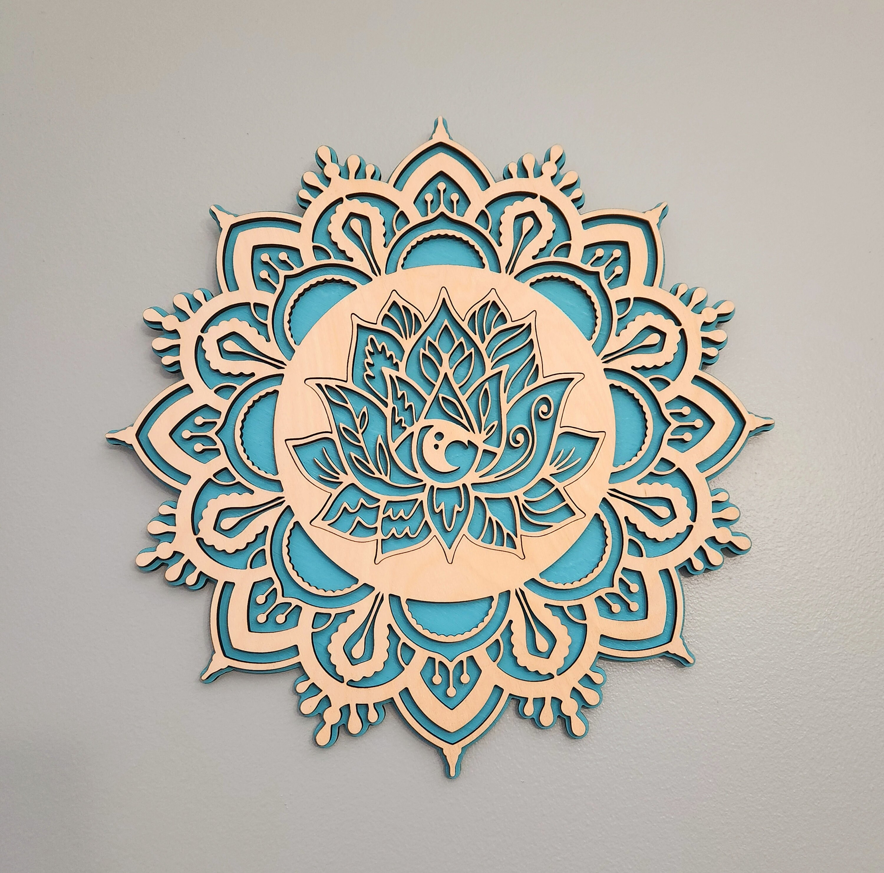 Mandala Wall Hanging Unique Farmhouse French Country Yoga Room Decor ...