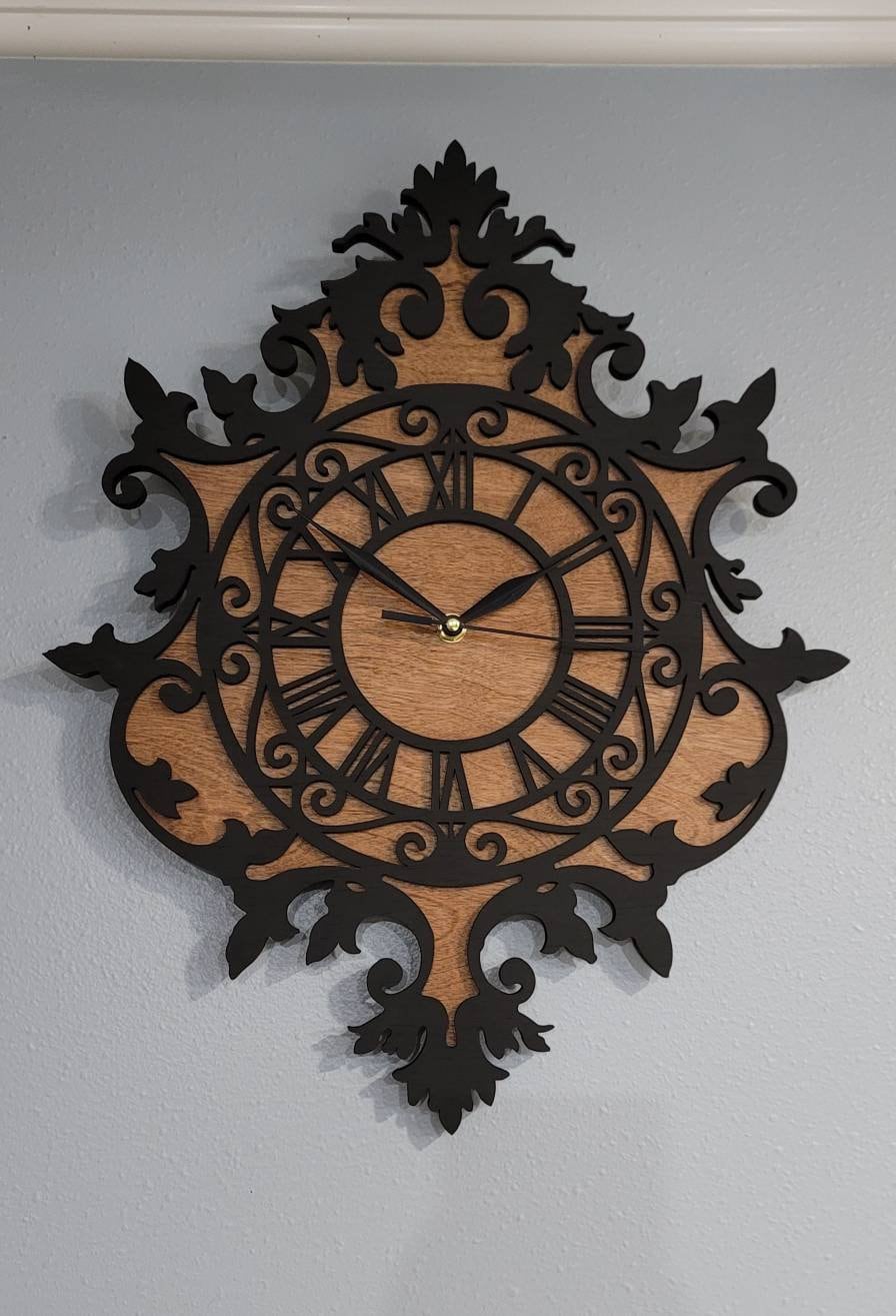 Vintage Wall Clock French Country Housewarming Gift Time - Etsy