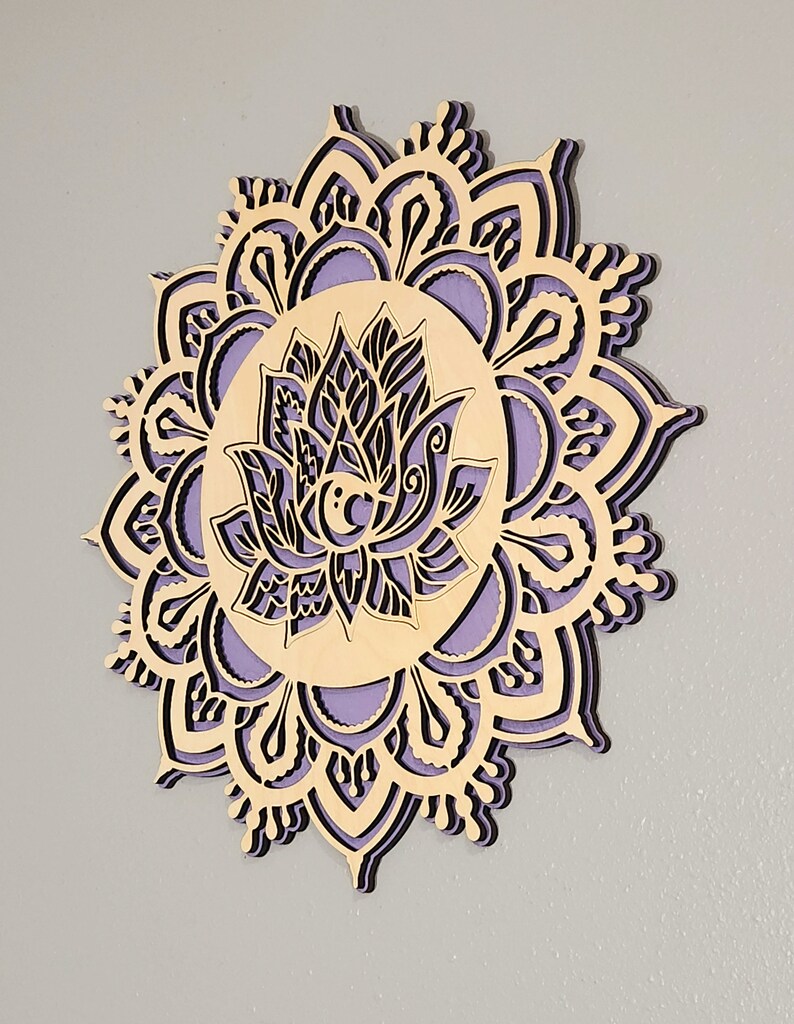 Mandala Wall Hanging Unique Farmhouse French Country Yoga Room Decor ...
