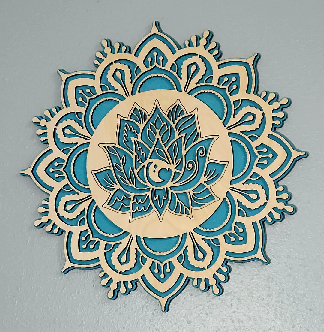 Mandala Wall Hanging Unique Farmhouse French Country Yoga Room Decor ...