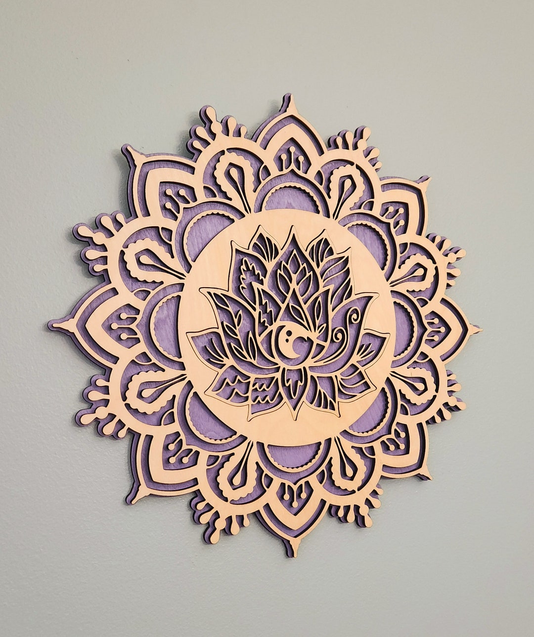 Mandala Wall Hanging Unique Farmhouse French Country Yoga Room Decor ...