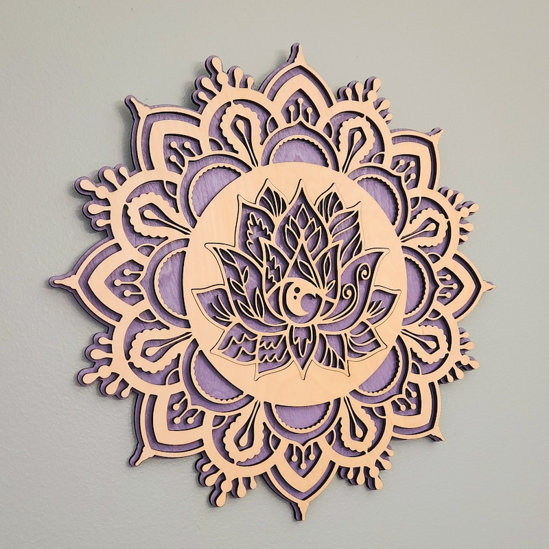 Lotus Wall Decor - Etsy