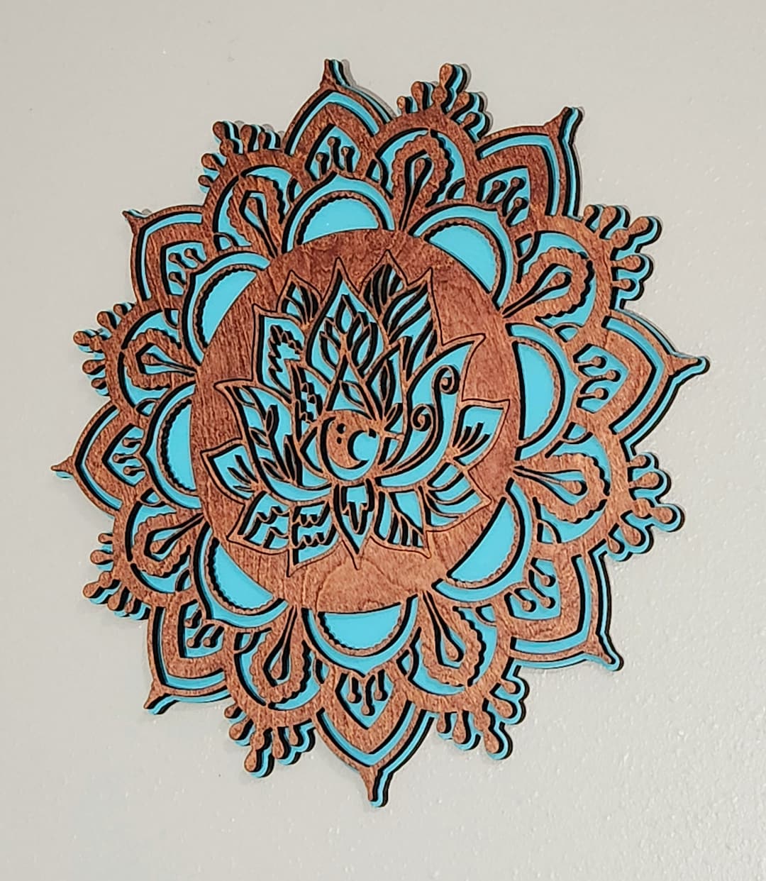 Mandala Wall Hanging Unique Farmhouse French Country Yoga Room Decor ...