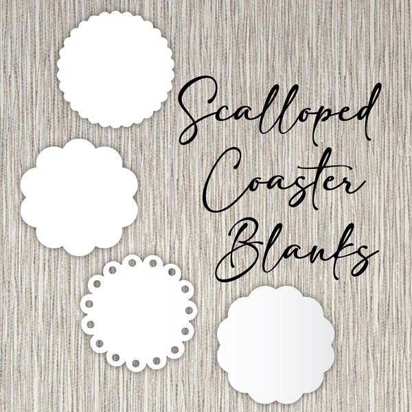 Scalloped Blanks - Etsy