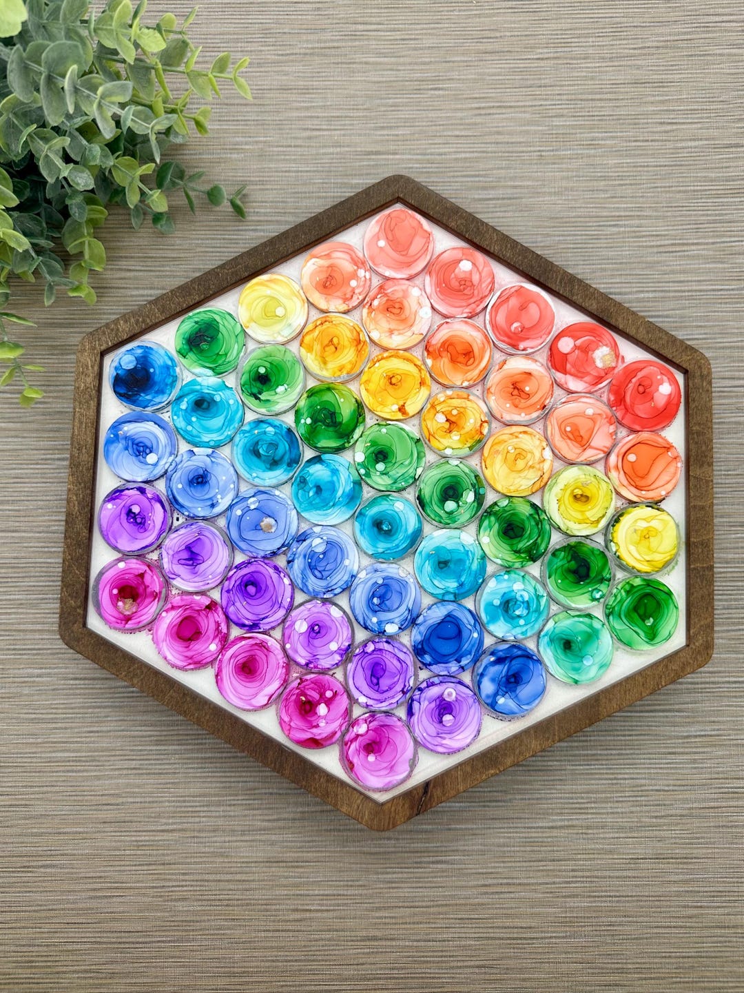 Prismatic Flow - Happy Artwork - Rainbow Artwork - Ready to Hang ...