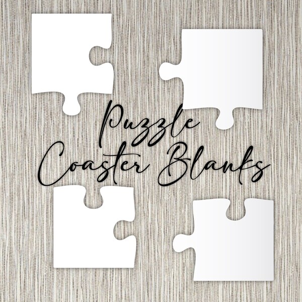 Puzzle Coasters - Etsy